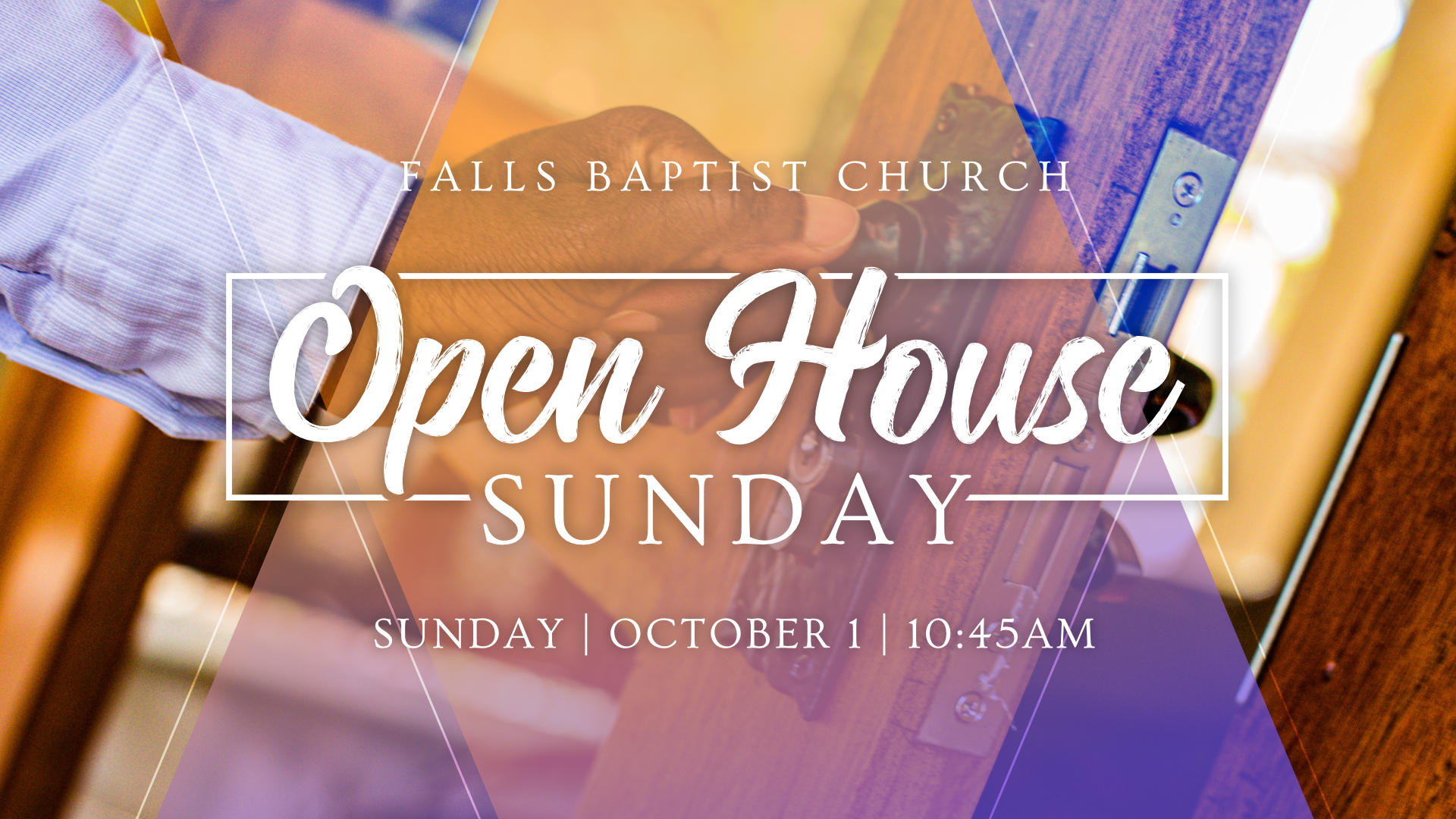 Open House Sunday - Falls Baptist Church